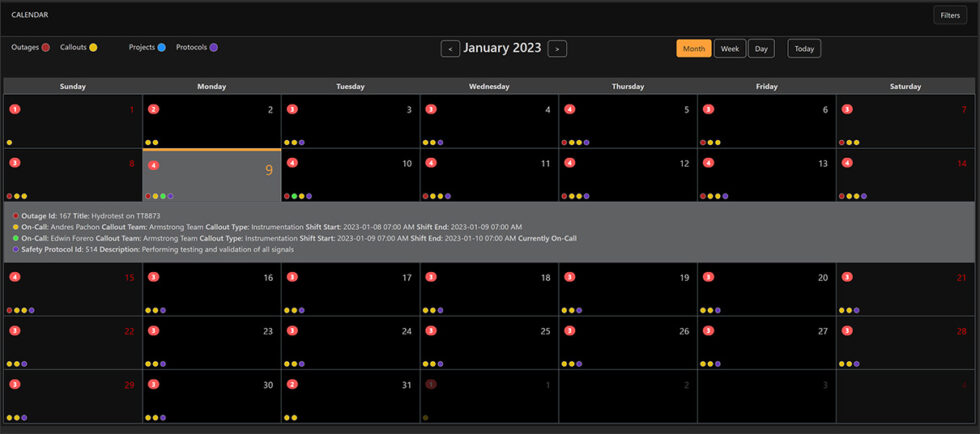 MaCRoM Features - Control Room Management | Tory-Tech